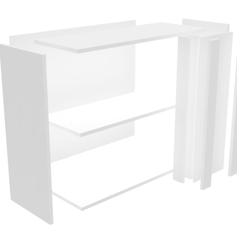 Wall Unit (Hanging) Corner | DE WOODPANEL RESOURCES