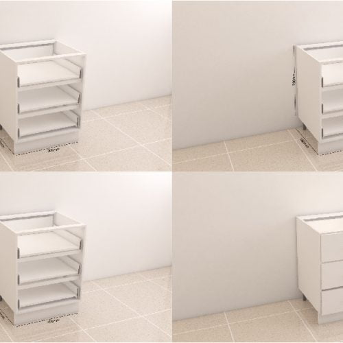 Base unit (Drawer set) | DE WOODPANEL RESOURCES